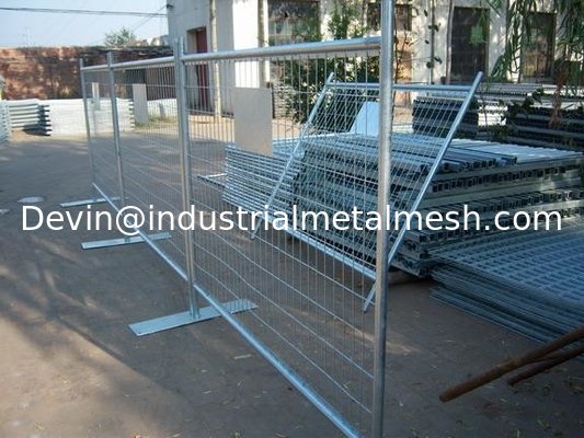 Temporary Fencing Brisbane For Sale ,Temp Fence Panels Cost Made In China 2100mm X 2400mm ,Panels Clips ,Base Foot Brace supplier