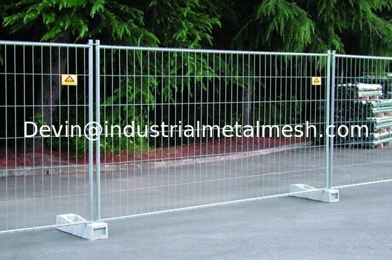 AS4687-2007 Hot Sale Australia Canada Construction Site Welded Mesh Hot Dipped Galvanized Temporary Fence (Factory Expor supplier