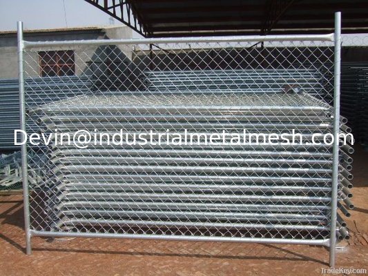 Galvanized Australia Temporary Fence for Construction Site 2100mm x 2400mm standard temporary fencing wire supplier