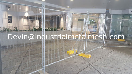High quality 3.5mm galvanized temporary fence ( factory & ISO9001) with 1200x2400mm supplier