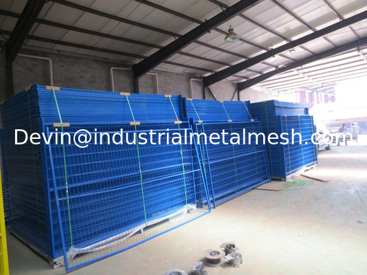 6 High X 10 Long Chain Link Portable Used Construction Temporary Fences Panel supplier