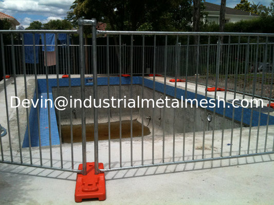 No dig temporary fence / Movable fence / galvanized or powder coated temporary fence supplier