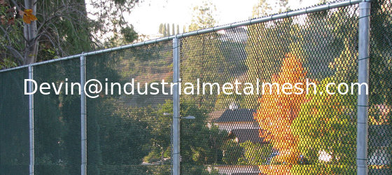 hot sales pvc coated chain link fencing for project supplier