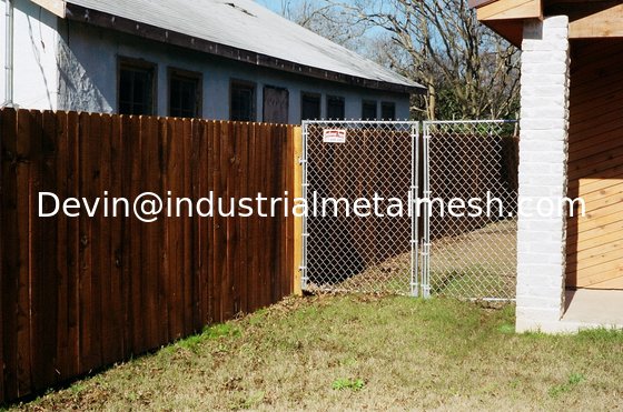 Zinc aluminum alloy chain link fence with 2.0 oz zinc mass supplier