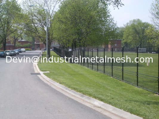 military galvanized chain link fence (ISO9001;Manufacturer) supplier
