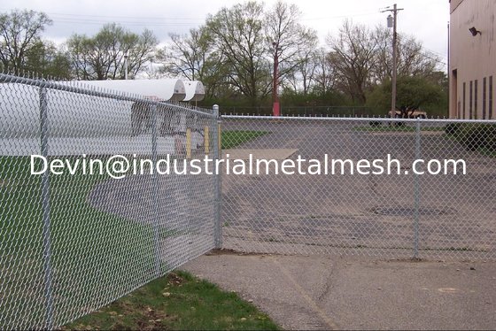 9 Gauge Chain Link Wire Mesh Fence 50x50mm supplier