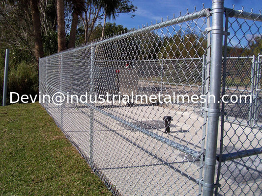 9 Gauge Chain Link Wire Mesh Fence 50x50mm supplier