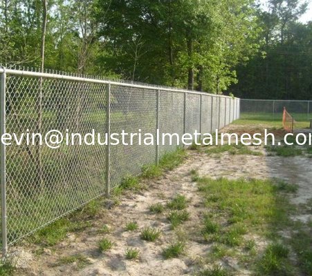 ASTM 392 standard 6ft x 100ft pvc coated aluminum alloy chain link fencing with 366g zinc coating for border fencing supplier