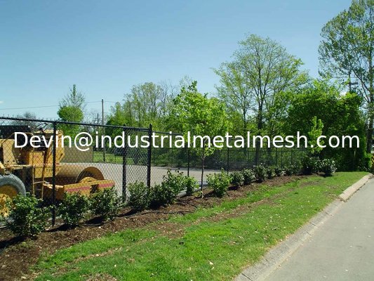 ASTM 392 standard 6ft x 100ft pvc coated aluminum alloy chain link fencing with 366g zinc coating for border fencing supplier