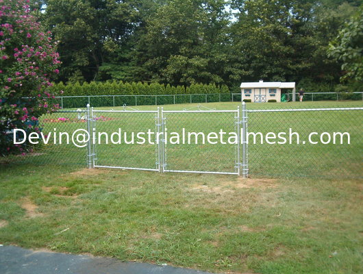 ISO: 9001 China supplier 50x50mm, 25x25mm, 60x60mm chain link fence with barb wire arms supplier