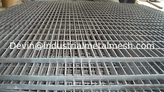 Building Frame Structure Galvanized Steel Grate Stair Treads supplier