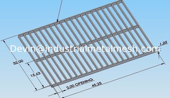 Serrated Steel Grating/Webforge Steel Grating/Bar Grating 30X3 galvanized steel grating supplier
