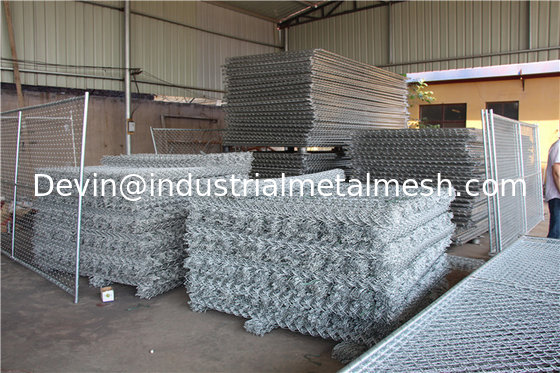 Best price high quality used galvanized chain link temporary fence supplier