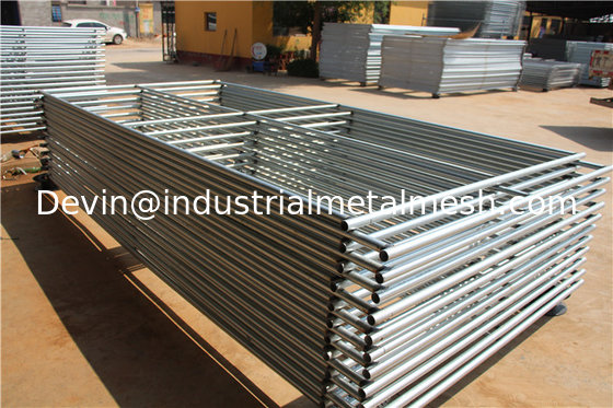 AS 1725-2010 GALVANIZED STEEL TEMPORARY FENCE PANELS CHAIN LINK FABRIC SECURITY FENCES AND GATES supplier