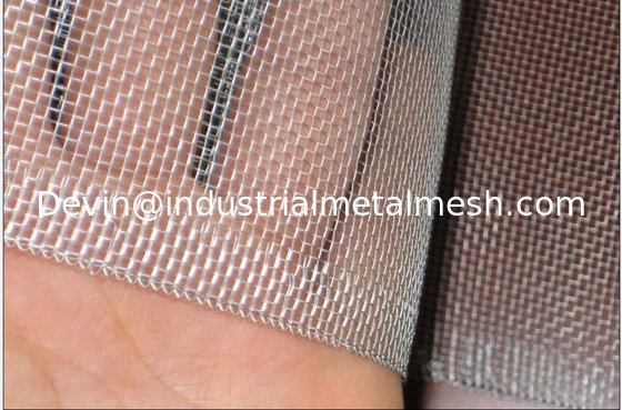 Ss Finish Aluminum Wire Mesh Factory Ideal for Windows and Doors - Lineal Metre supplier