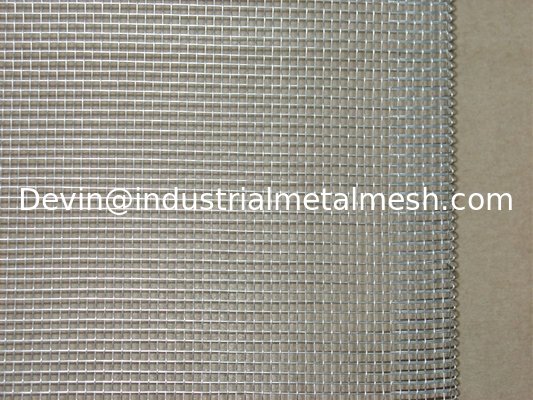 Ss Finish Aluminum Wire Mesh Factory Ideal for Windows and Doors - Lineal Metre supplier