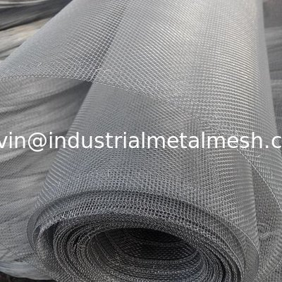 Ultra Fine 14 mesh* 0.6mm wire home security window screen for Anti-Theft supplier