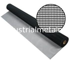 Gray 18x16 mesh 120G/M2 Fiberglass Plain Woven Insect Screen for window and door screening supplier
