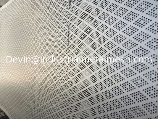 Standard BH finish stainless steel perforated sheets with  1219mm width supplier