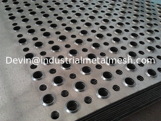 Standard  EN  perforated oblong stainless steel sheet for decorative supplier
