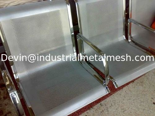 Standard  BH finish custom perforated stainless steel sheets with  1219mm width supplier