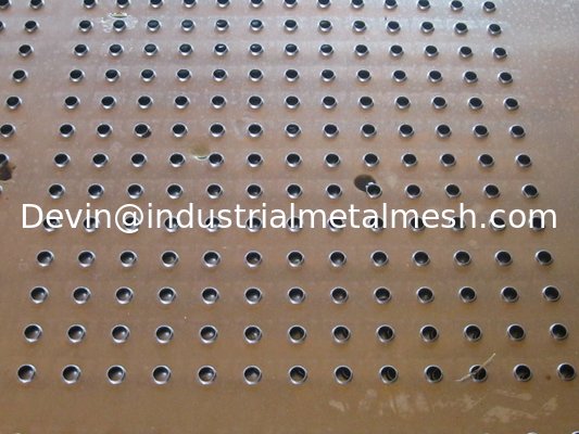 48"*48" long round hole custom perforated metal sheet for ceiling deck supplier