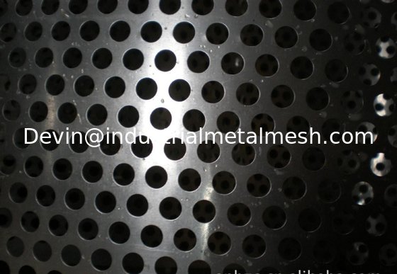48"*48" long round hole custom perforated metal sheet for ceiling deck supplier