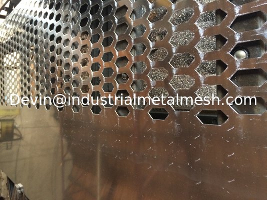 1000mm*2000mm powder coating metric perforated sheet metal for Africa supplier