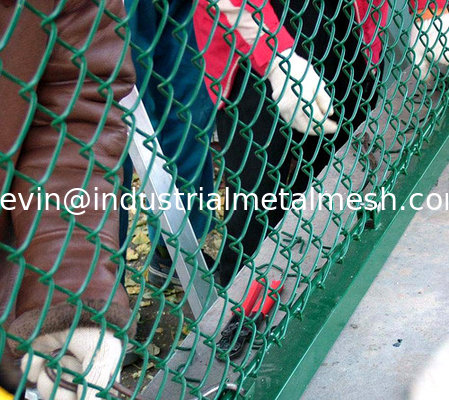 Hot sale high quality Galvanized chain link fence supplier