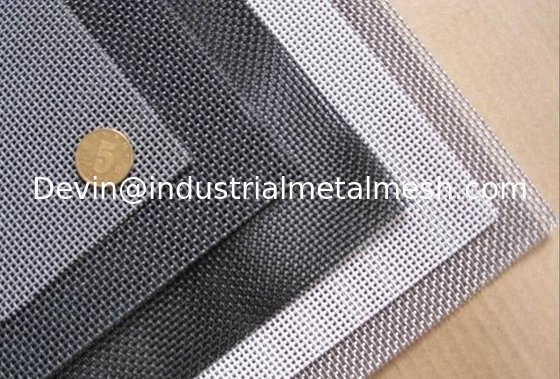 Specialized Production 11mesh*0.8mm security doors windows screen for Invisible supplier