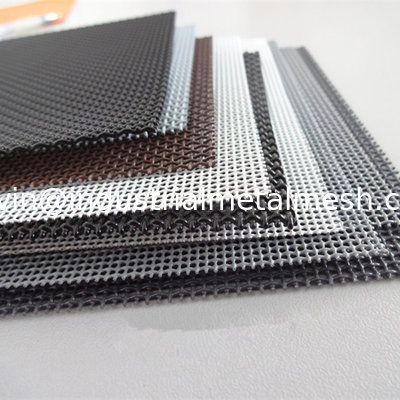 Specialized Production 11mesh*0.6mm security window screens for Invisible supplier