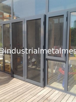 High quality 14 mesh * 0.7mm wire security doors windows screen for Dust-proof supplier