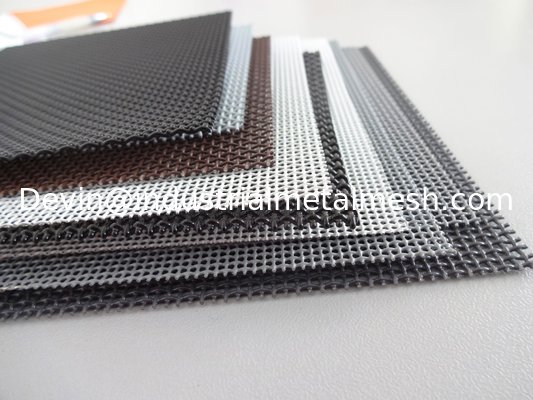 Ultra Fine 12mesh* 0.7mm wire security window screen for australia market supplier