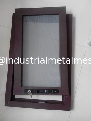 Ultra Fine 12mesh* 0.7mm wire window security screen systems for Invisible supplier