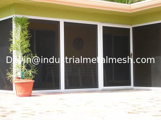 Ultra Fine 12mesh* 0.7mm wire window security screen systems for Invisible supplier