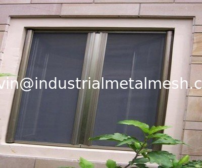 Specialized Production 11mesh*0.5mm  Anti-Theft Stainless Steel Security Window Screen for newzeland market supplier