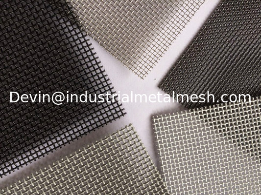 Heat-resistance 18x16mesh-0.21mm stainless steel fly screen mesh for aluminium insect screen door supplier