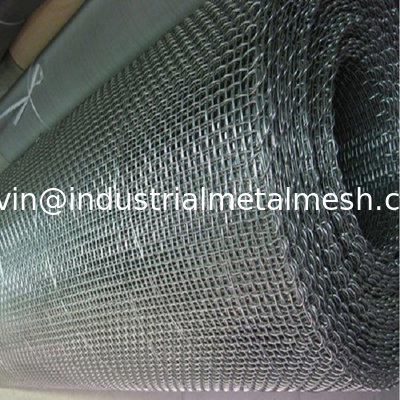 Black PVC Coated Stainless Steel Mesh Security Window Screen supplier