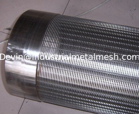 Stainless Steel Wedge Wire Water Well Screen/Johnson Screen supplier