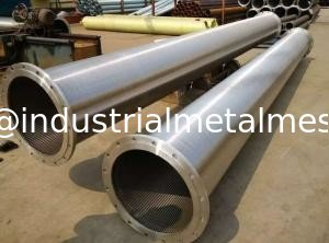 Stainless steel filter sieve tube, stainless steel sieve johnson screen water well screen sieve pipe/tube supplier