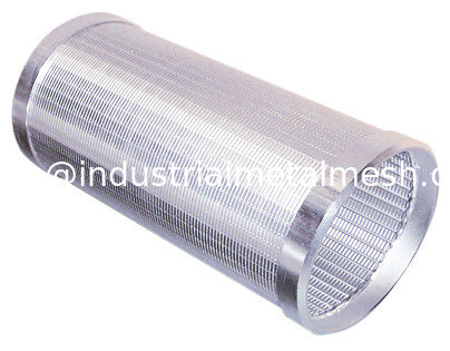 continuous slot stainless steel Johnson well screen/water filter/water well casing pipe supplier