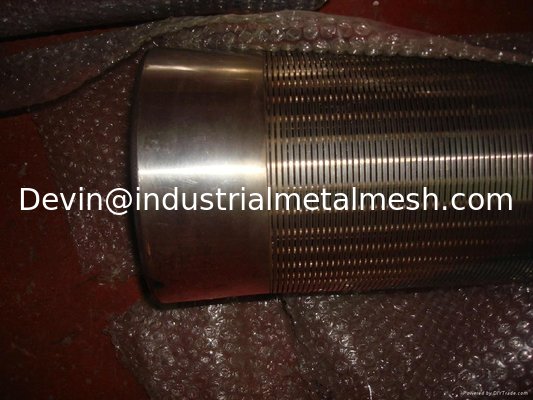 Filter Cylinder Type and Metal Material johnson stainless steel water well screen supplier