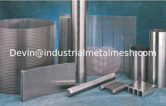 Filter Cylinder Type and Metal Material johnson stainless steel water well screen supplier