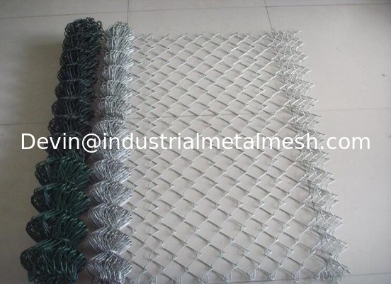 Chain link Fence Fabric Galvanized Mesh Residential, Commercial supplier