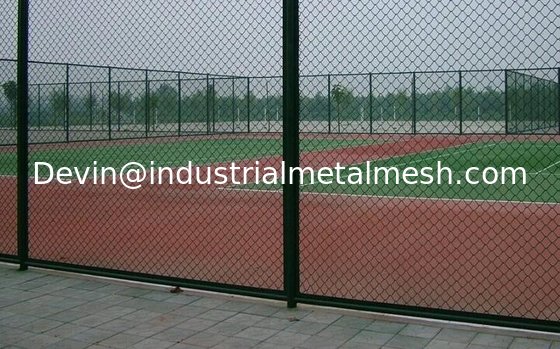 PVC coated /Hot dipped galvanized chain link fence supplier