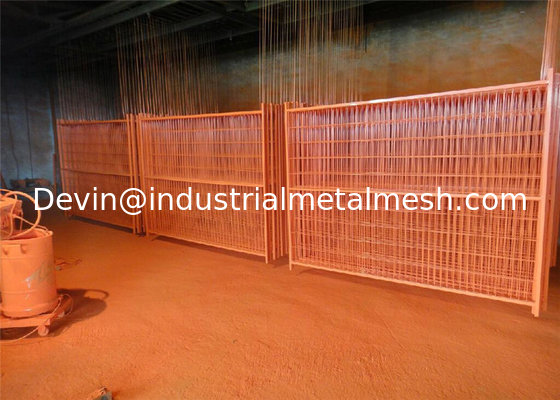 Hot Dipped Galvanized Crowd Control Barriers for Sale 1200mm x 2350mm OD 20 post Brisbane Crowd Control Fence for Sale supplier