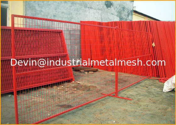 Hot Dipped Galvanized Temp Fencing Site Fencing For Sale 2100mm X 2400mm NZS Standard Temp Site Fencing supplier