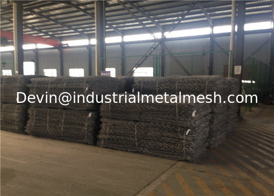 welded galvanized mesh gabion basket/baskets supplier