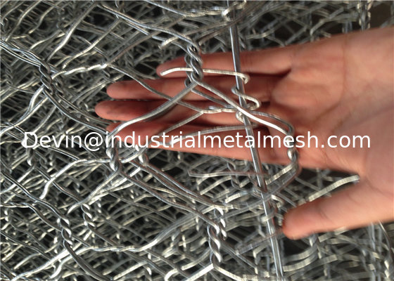 1mx0.5mx0.5m flood protective Galfan galvanized ZnAl 5% Flexible welded gabion box & gabion basket & River supplier