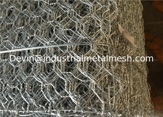 2.6mm - 80x100mm galvanized gabion baskets supplier